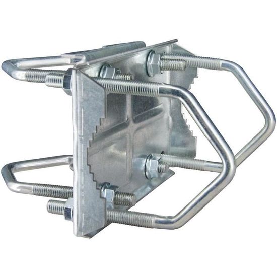 PremiumX Double collier de serrage pour mât - Systeme de collier de ...