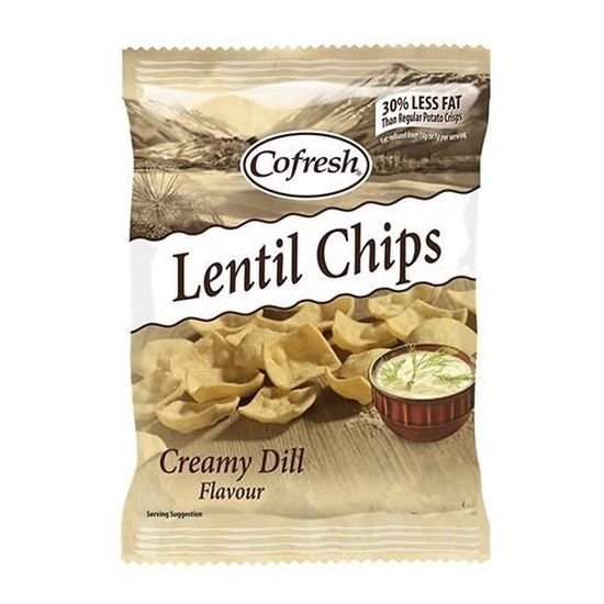 Cofresh Mangez vrai Lentil Chips crémeuse à l'aneth 40g - Cdiscount Au ...