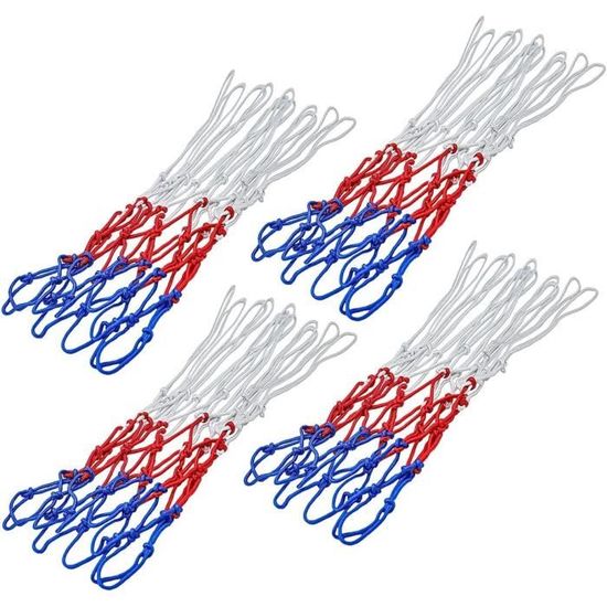 Filet de Basketball,4 pcs Filet Basket Filet de Rechange Filet Panier ...