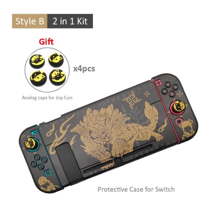 E (pour Switch) - Coque de protection rigide pour Nintendo Switch ...