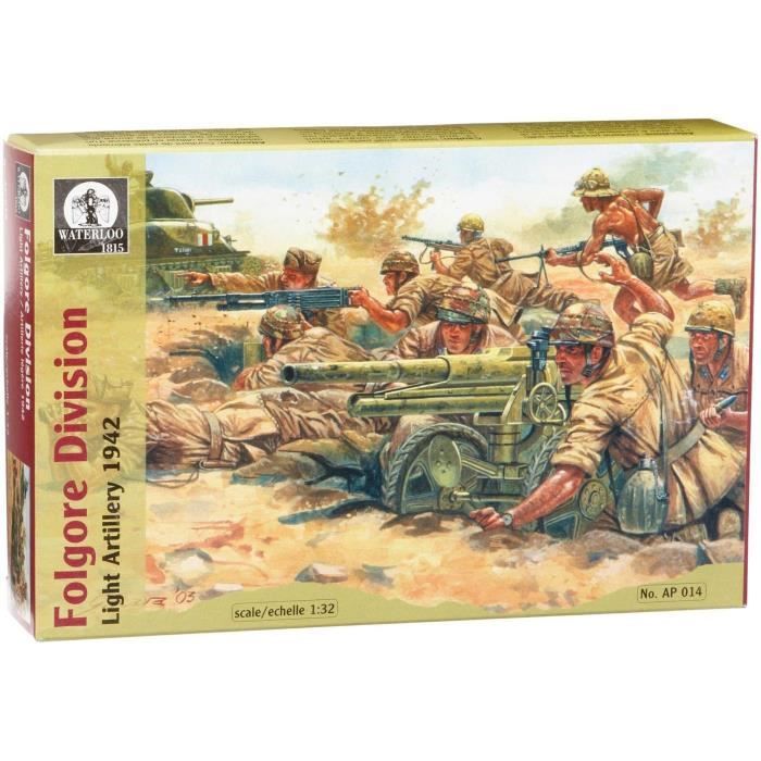 DIVISION FOLGORE ARTILLERIE LÉGÈRE, 1942 (01:32) WATERLOO 1815 AP014 ...