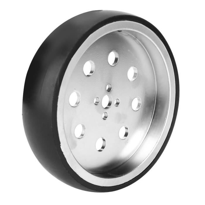 Roue de robot de 100 mm, roues en métal Roue de robot de conception ...