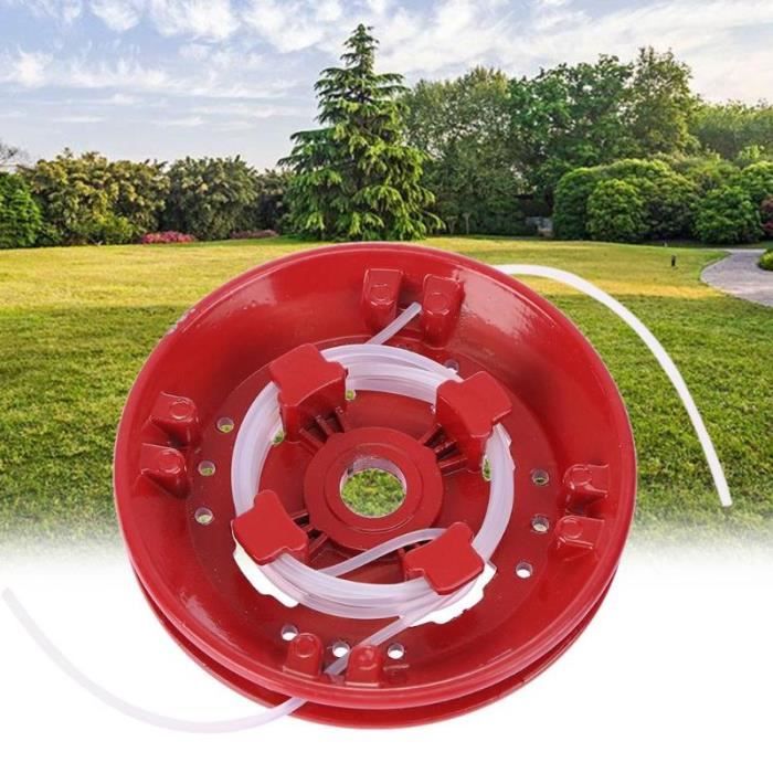 Tondeuse,Tête de tondeuse universelle, ligne fixe, en aluminium antirouille, brosse à scie à ...