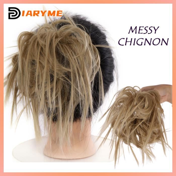 Tapez 2--Synthèse Chignon Extension de Cheveux pour Femmes, Postiches ...