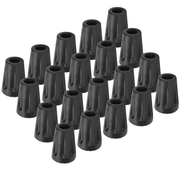 EJ.life Embouts en caoutchouc pour bâtons de marche 20pcs/pack Embouts ...