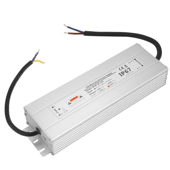 Garosa Transformateur LED 24V 24V 150W 6.25A Alimentation de Bande ...
