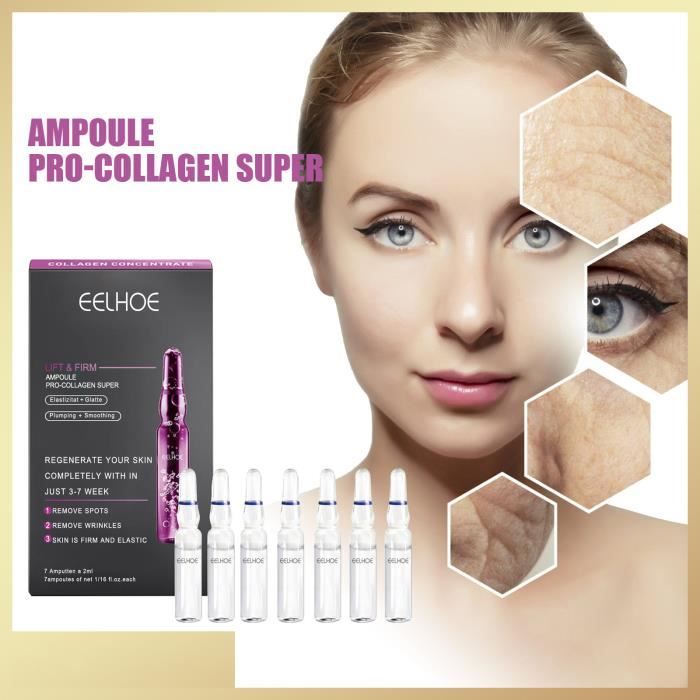Anti Wrinkle Ceramide Pro-Collagen Lifting Ampoule Serum Lutte ...