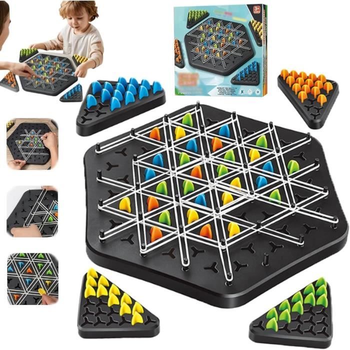 Jeu de société - PRUMYA - Triggle - 2 à 4 joueurs - Noir - Jeu de ...