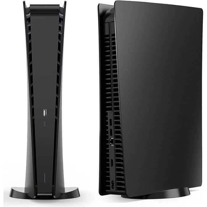 PS5 Coque de Protection Noir Plaque de Remplacement pour Digital ...