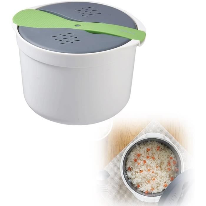 Cuiseur À Riz Pour Micro-Ondes - En Plastique De Qualité Alimentaire ...