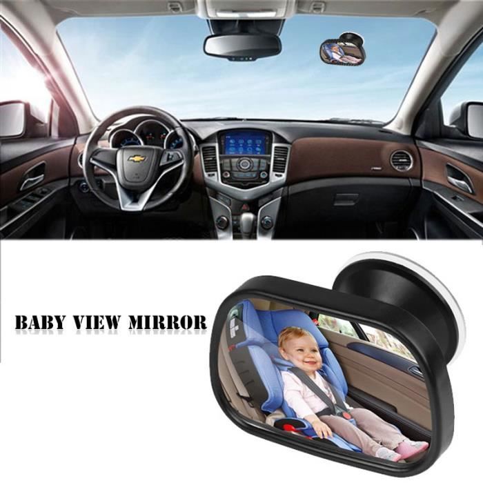 Miroir de rétroviseur bébé Système de sécurité pour bébé Voiture Bébé ...