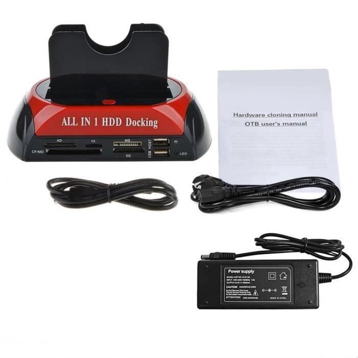 Chuntin-HDD Docking station Dual USB 20 25 - 35 pouces IDE SATA Box ...