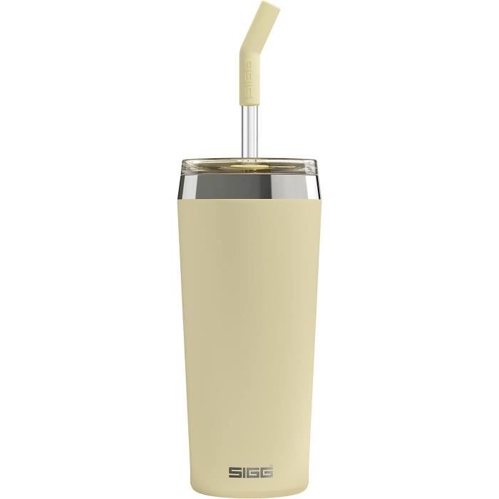 SIGG - Mug Isotherme - Travel Mug Helia - Avec Paille En Verre Durable ...