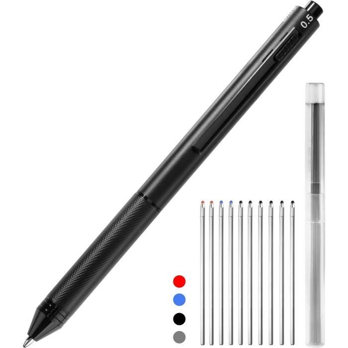 Stylo à Bille 4 En 1 Multifonctionnel, Stylo Métallique Sensible à La ...