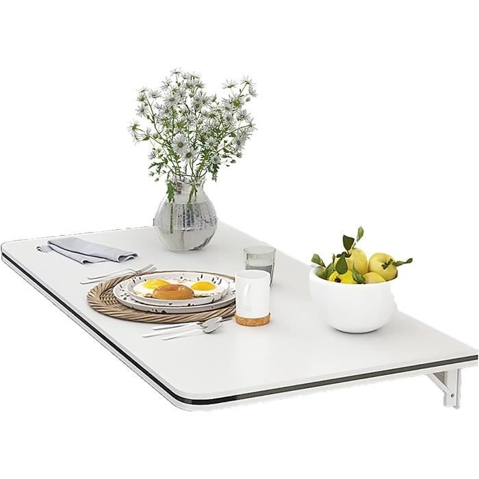 Table Pliante Murale, Table Murale Rabattable Cuisine, Station Pliante ...