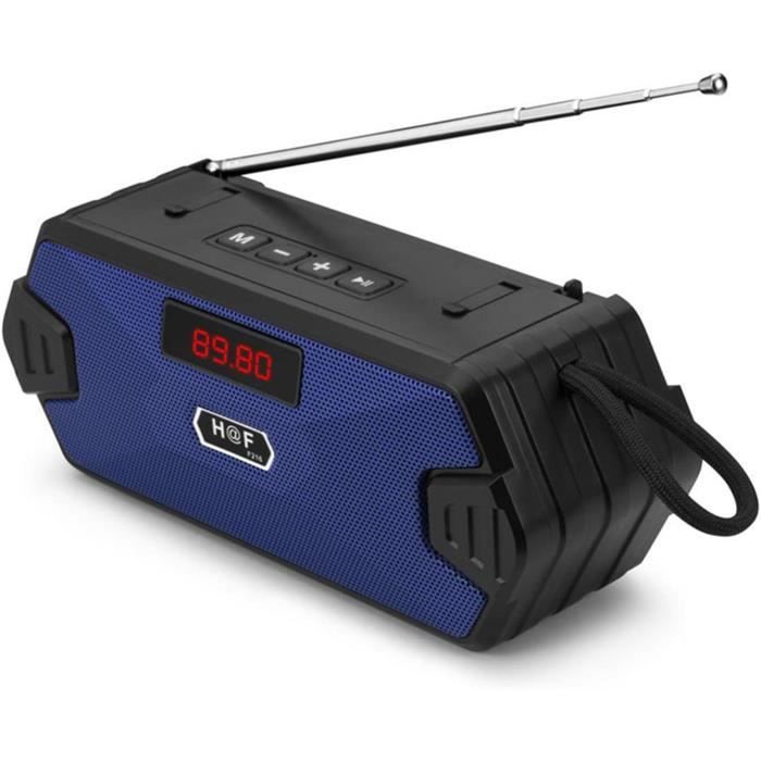 Radio Fm Sans Fil | Enceinte Radio Météo Fm | Radio Portable D'Alerte ...