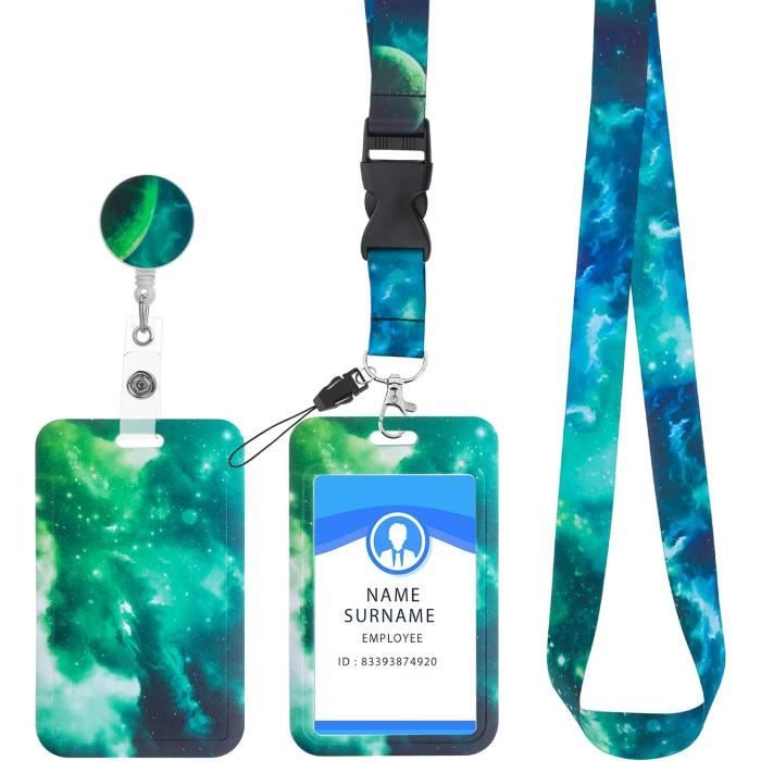 \ Porte-Badge Rétractable Avec Bobines Et Cordons Amovibles, Cordon De ...