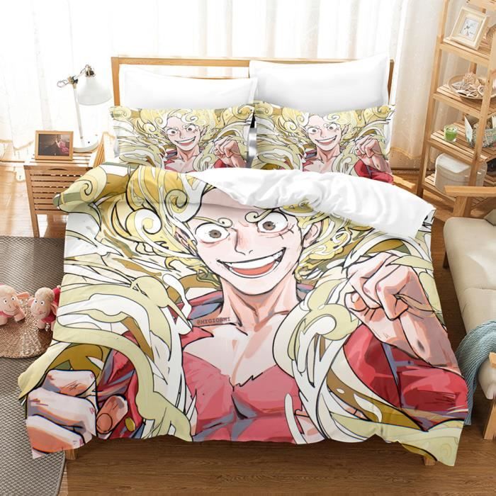 Ensembles De Literie De Couette One Piece Luffy Animé 240 260cm Chopper