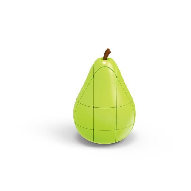 CASSE-TETE,pear--Cube magique de fruits, sans autocollant ...