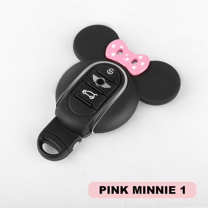 Pink bow -Porte clés pour Mini Cooper F54, F55, F56, F57, F60, Clubman ...