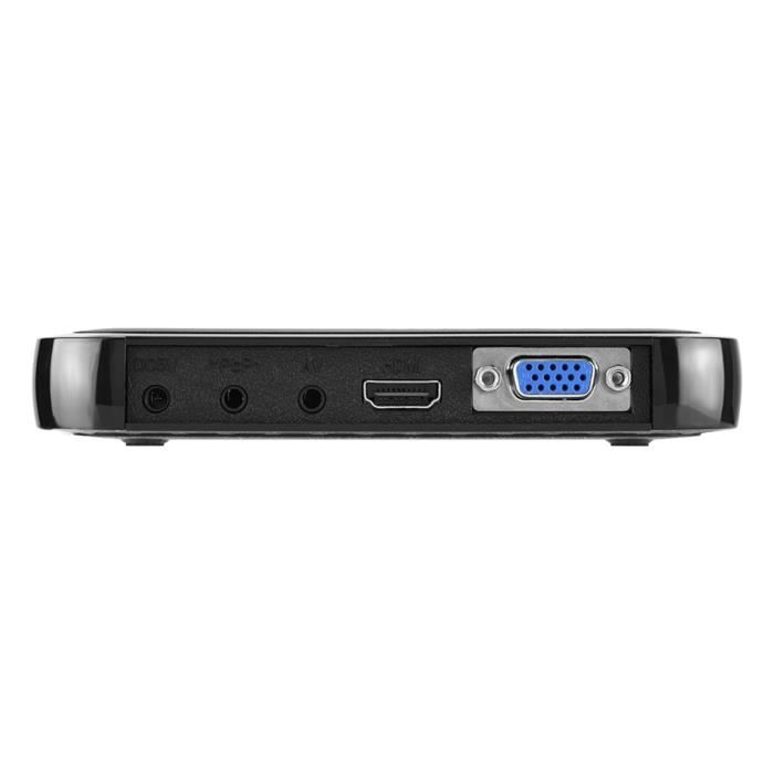 Fdit Boîtier de lecteur multimédia 1080P Full HD Mini Box Media Player ...