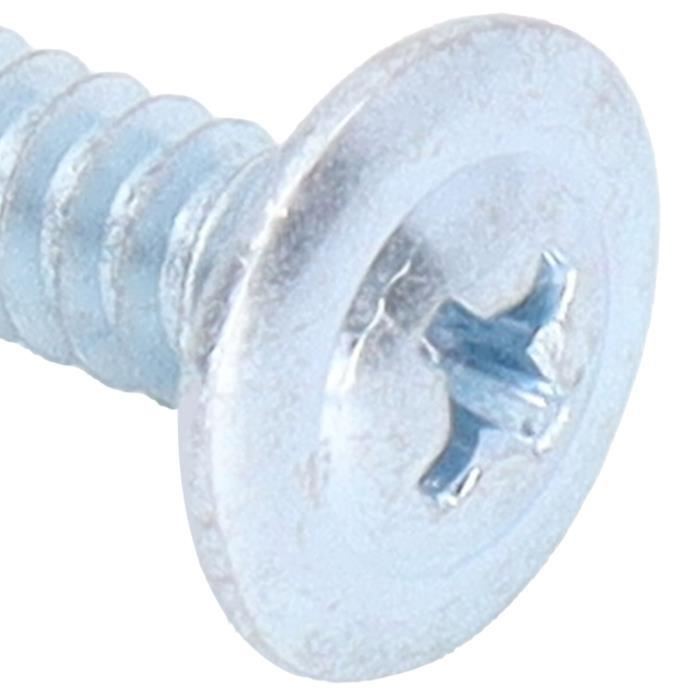LIZ Vis autoperceuses - 250 pcs vis auto-perceuse en acier au carbone ...
