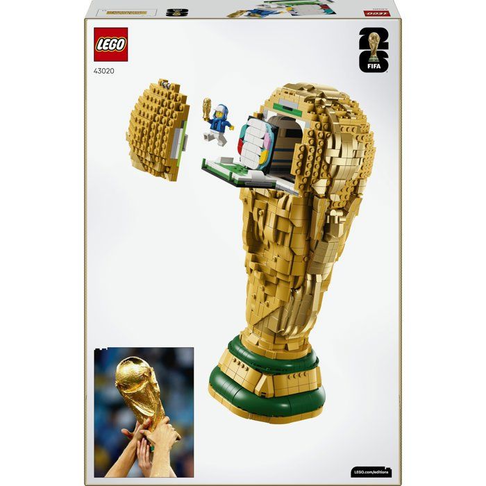 LEGO Editions 43020 Trophée Officiel de la Coupe du Monde de la FIFA ...