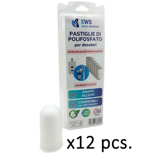 Polyphosphate Refills Boiler Food Grade Long Life Antilimescale Pack 12 ...