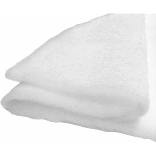 Ouate Polyester 200g/m² au mètre, 160 cm de large OEKO TEX env. 15mm d ...