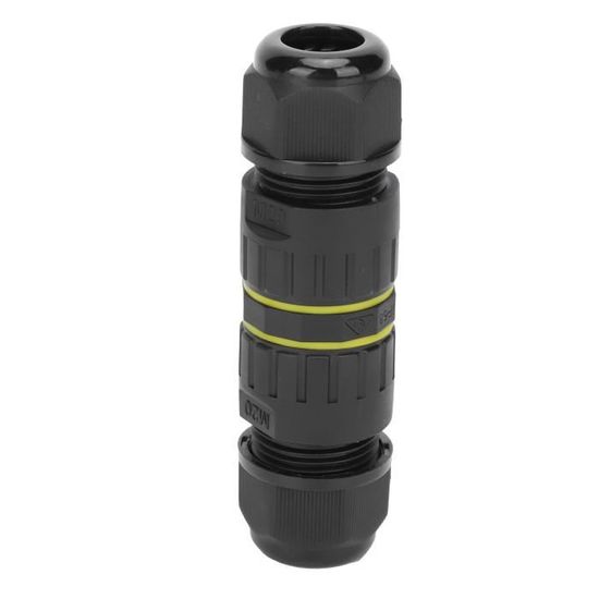 Connecteur étanche - EJ.LIFE - M20-3P - IP68 - 3 Broches - Ignifuge et ...