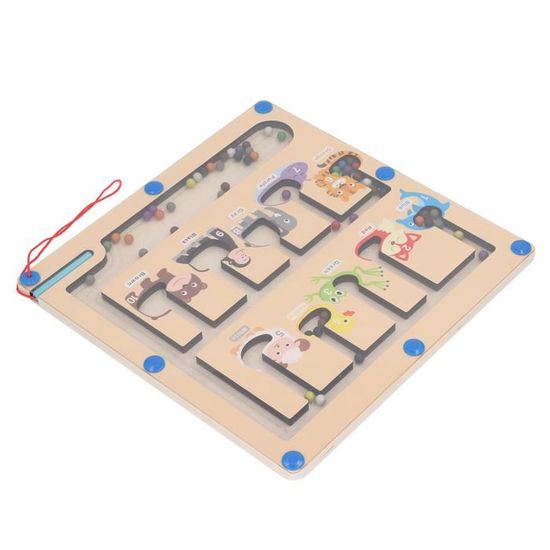Tableau de labyrinthe magnétique - PWSHYMI - Multicolore - 10 paniers ...