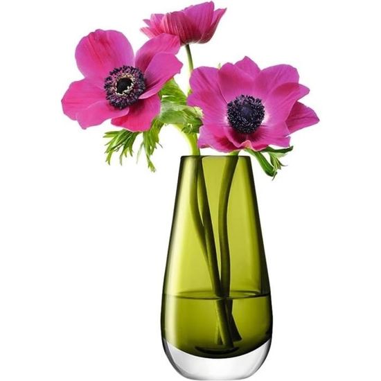 Lsa Fc19 Vase Soliflore Flower, Hauteur 14 Cm, Vert Olive[R8706 ...