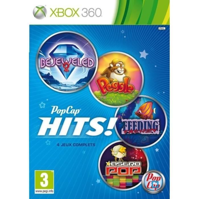 POPCAP HITS N°1 Jeu XBOX 360 - Cdiscount Jeux vidéo