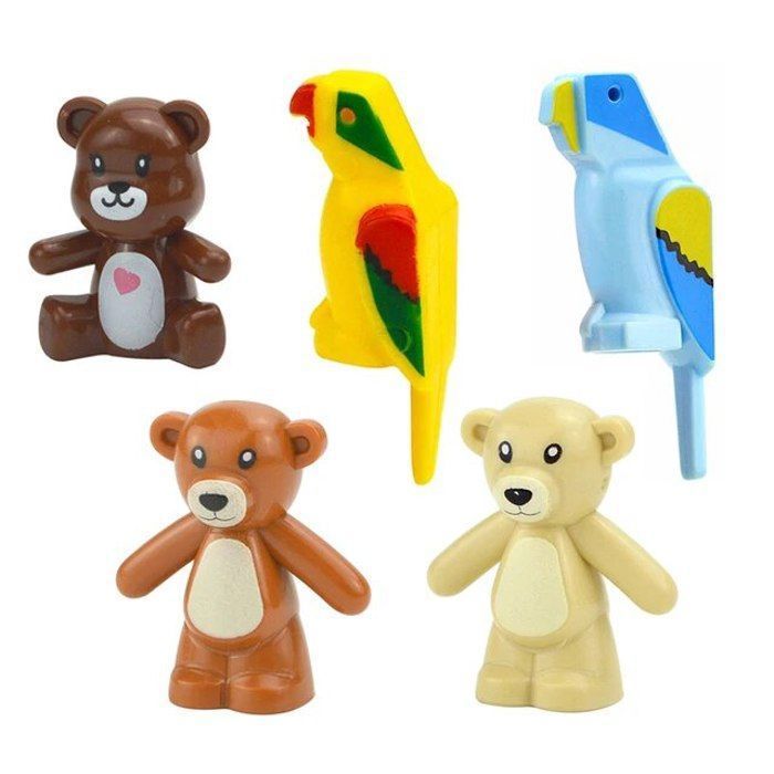 Assemblage construction,Bloc de construction Animal MOC City,figurines ...