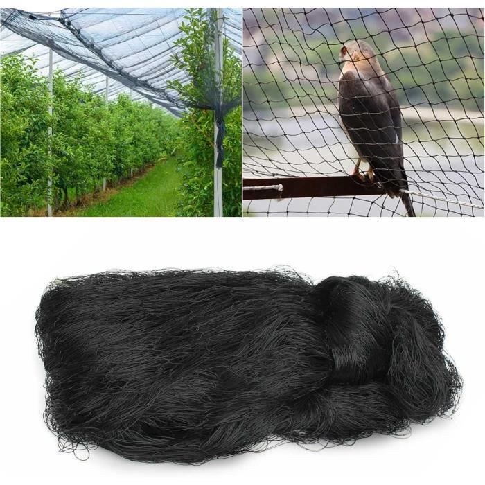 Filet Voliere, Filet Protection Oiseaux, 5 X 15M Filet Oiseaux,Réutilisable Filet Poules, Filet ...
