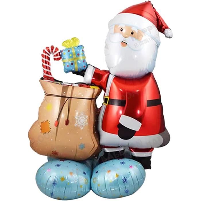 Ballons De Noël En Latex Avec Motif Père Noël, Bonhomme De Neige, Sapin ...