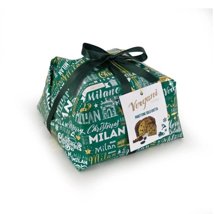 Vergani Panettone Sans Fruits Confits avec Raisins Secs Gourmet ...