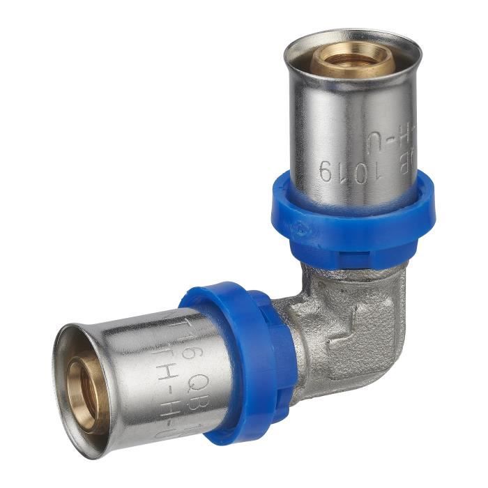 Raccord Multicouche à Sertir Multi profils Coude Egal Ø20 - NT NOYON & THIEBAULT - TH-H-U ...