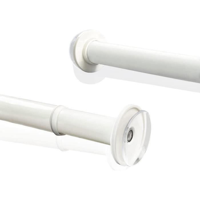 Tringle à rideau télescopique sans perçage, tringle à rideau à pince ...