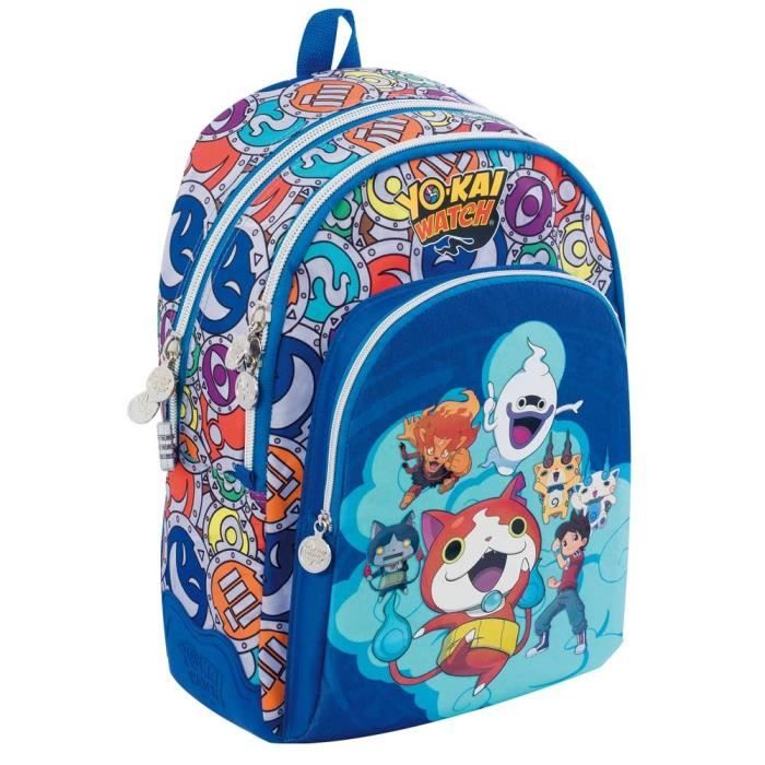 Sac à dos Yo-kai Watch Team 44 CM Ergonomique - 2 Cpt - YOKAI ...