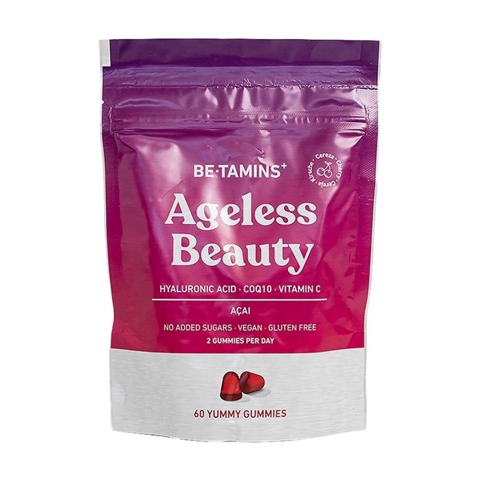 BETAMINS - Ageless Beauty - Gummies à l'acide hyaluronique 60 Gummies ...