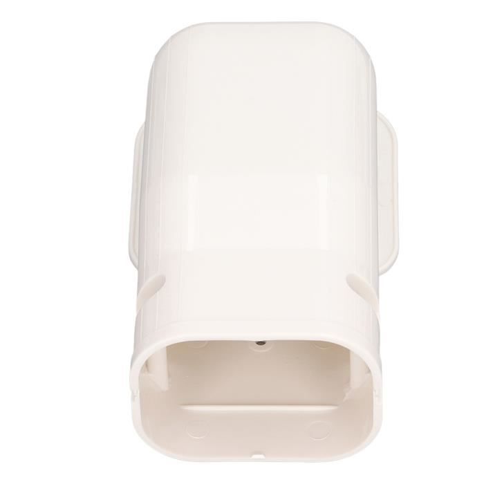 EJ.life Cache tuyau climatisation PVC résistant pour protéger les ...