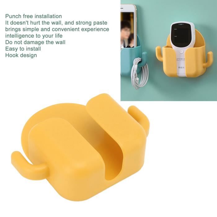 Support Mural Auto-Adhésif Pour Téléphone Portable - Support Mural De ...