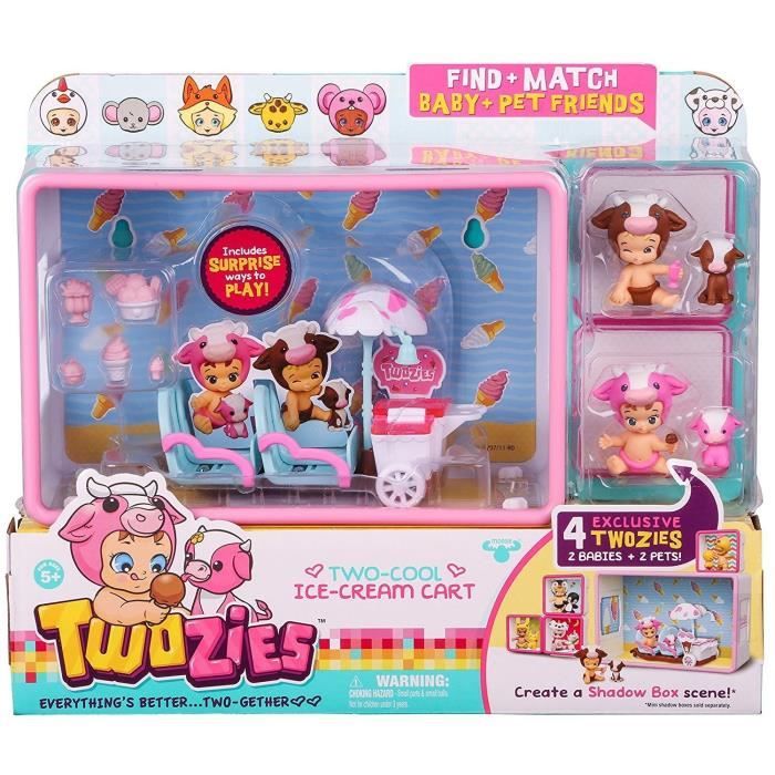 TWOZIES Coffret Glace + 4 Figurines Exclusives - Cdiscount Jeux - Jouets