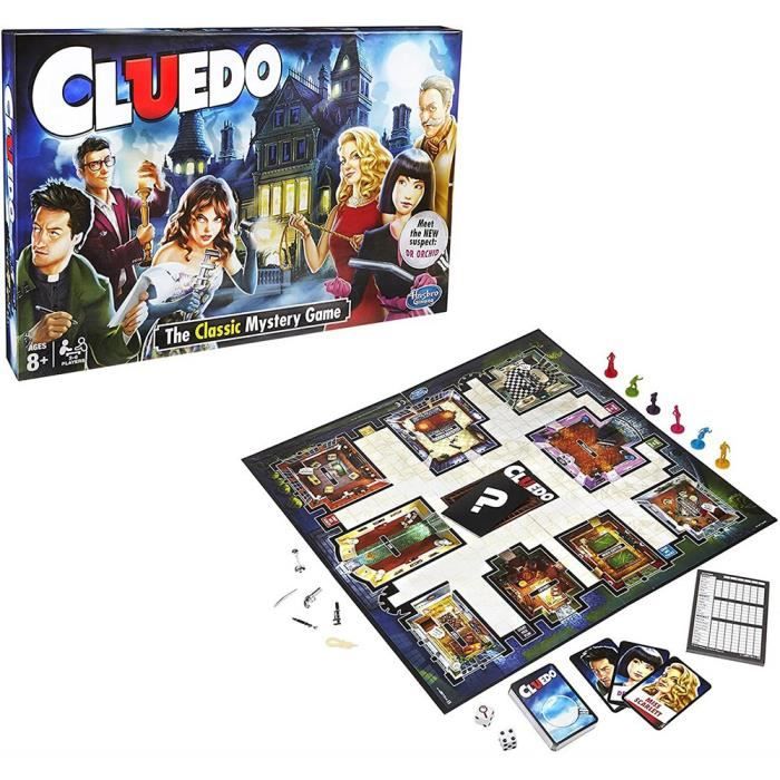 Langue anglaise.Découvrez toute l`excitation du Cluedo classique, maintenant avec un nouveau ...