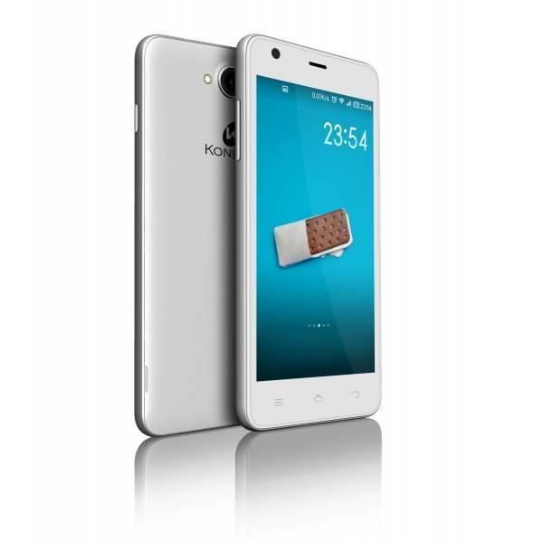 Smartphone Konrow Coolfive Silver Double Sim + Coque de Protection ...