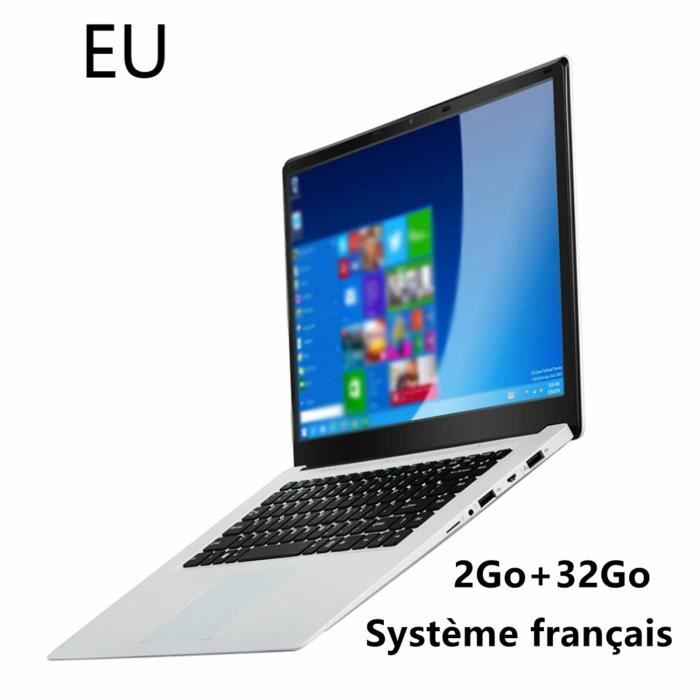 2021 Ordinateur portable 2 + 32G Processeur Quad-core à corps Ultra ...