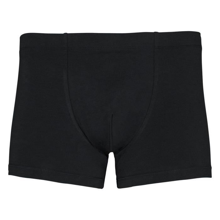 Boxer shorty coton bio - Homme - KARIBAN - K804 - noir Noir - Cdiscount ...