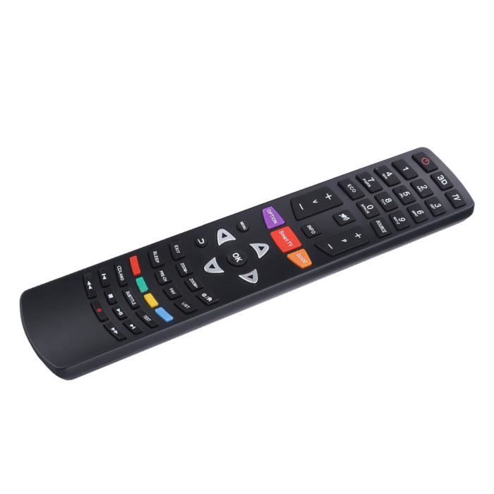 Qiilu Télécommande pour TCL Télécommande TV universelle de remplacement ...