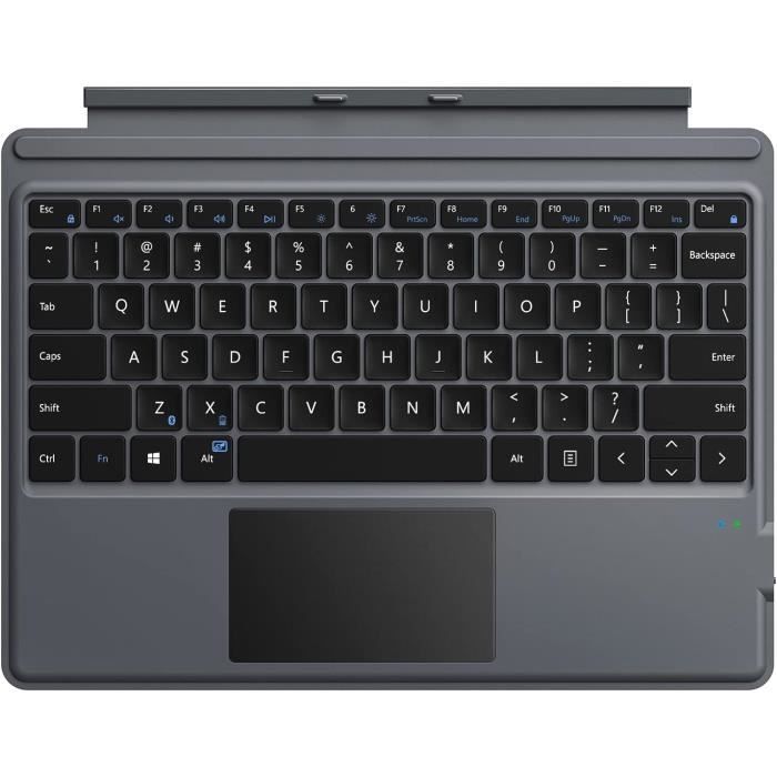 Clavier Sans Fil Compatible Avec Surface Pro 8-Pro 9-X, Clavier Bluetooth Pour Tablette Sensible ...